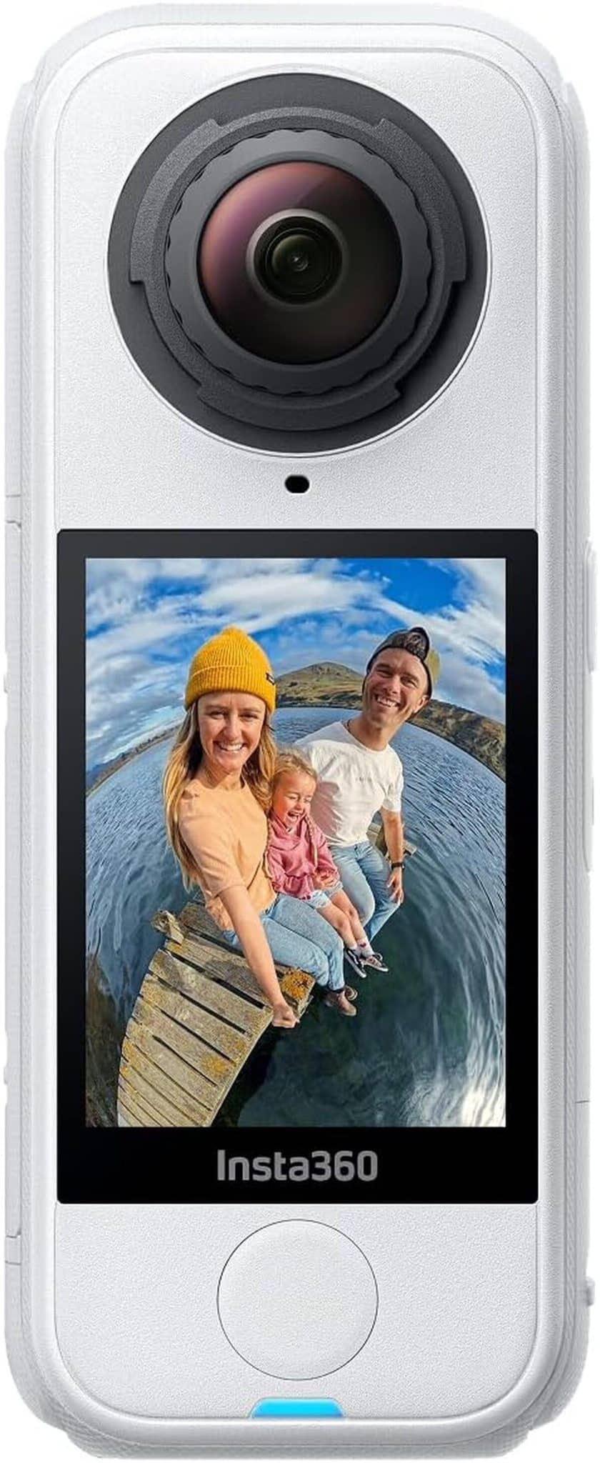 Test de la caméra 360 Insta360 X4 air blanc arctique 8K